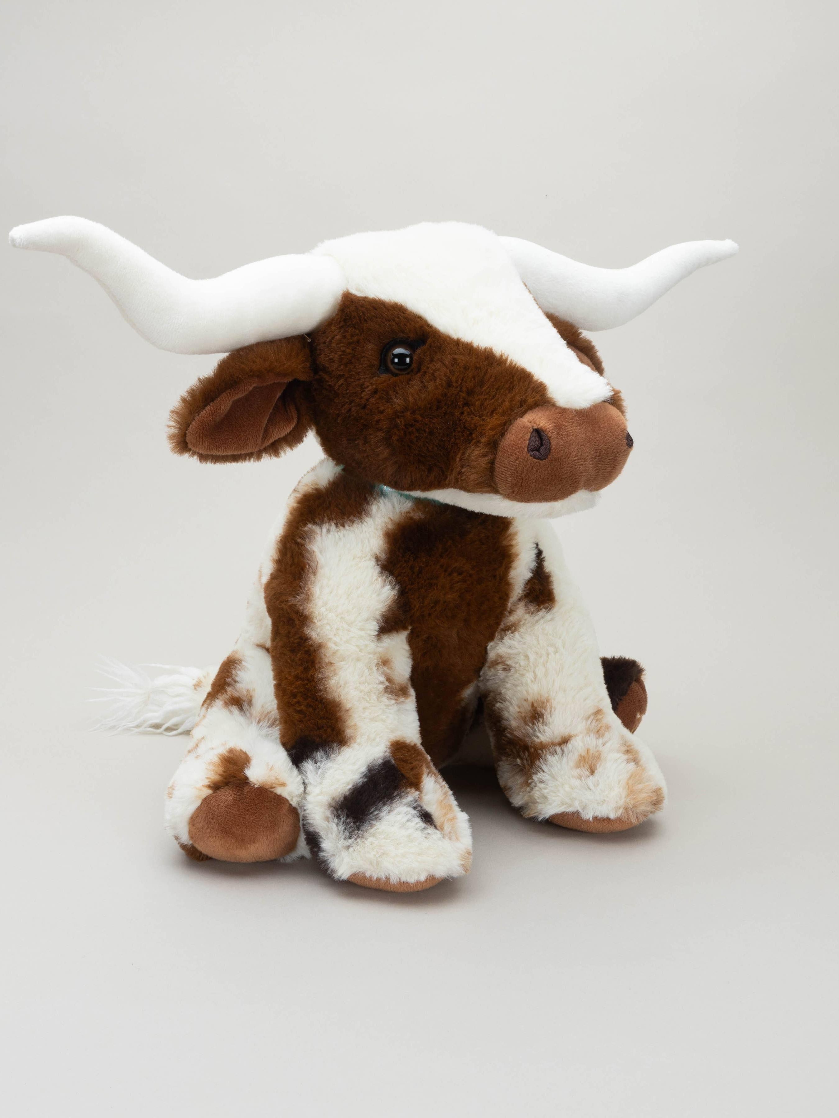 Texas Longhorn Highland Extra Large Cow Soft Toy, 60cm – Bearly