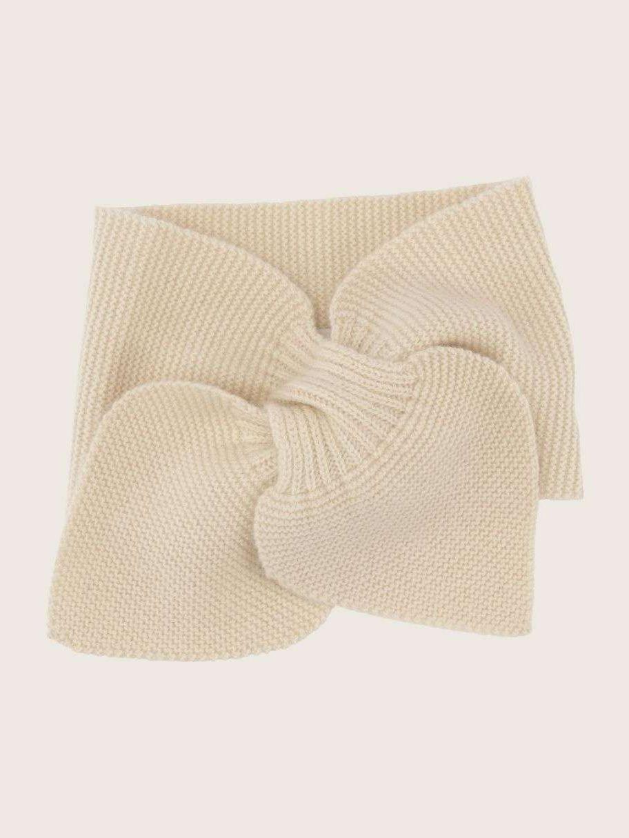 Cashmere Scarf, Beige, Bonet Et Bonet, 100% Cashmere & Organic – Bearly